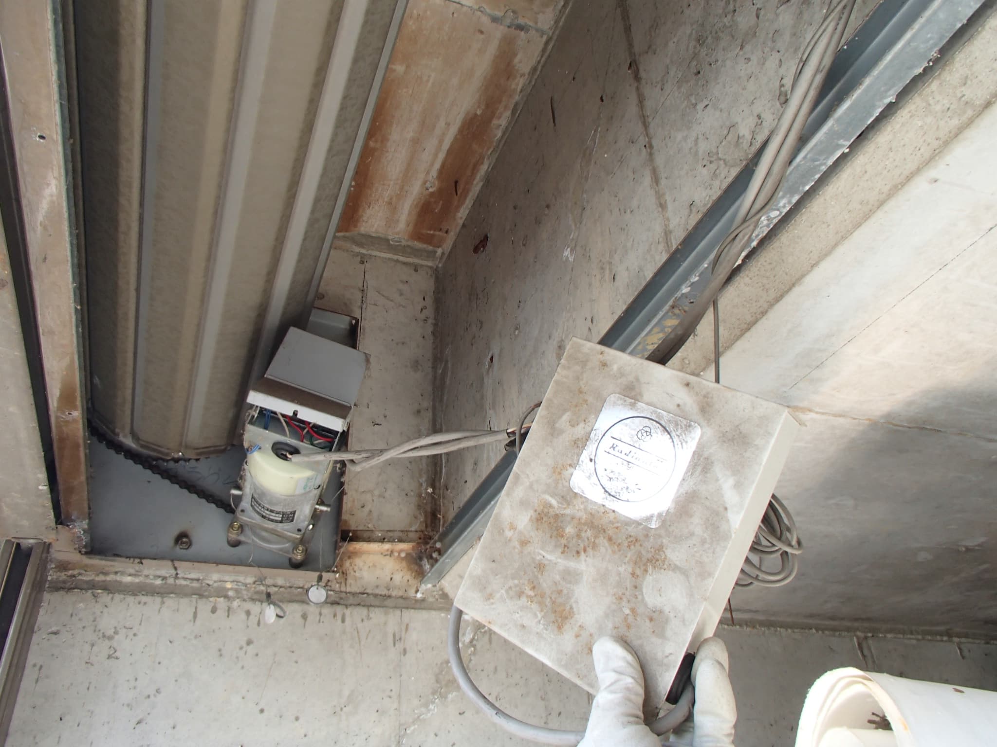 旧型ラジオート交換@奈良市 RAX-330 | Shutter-Direct.com