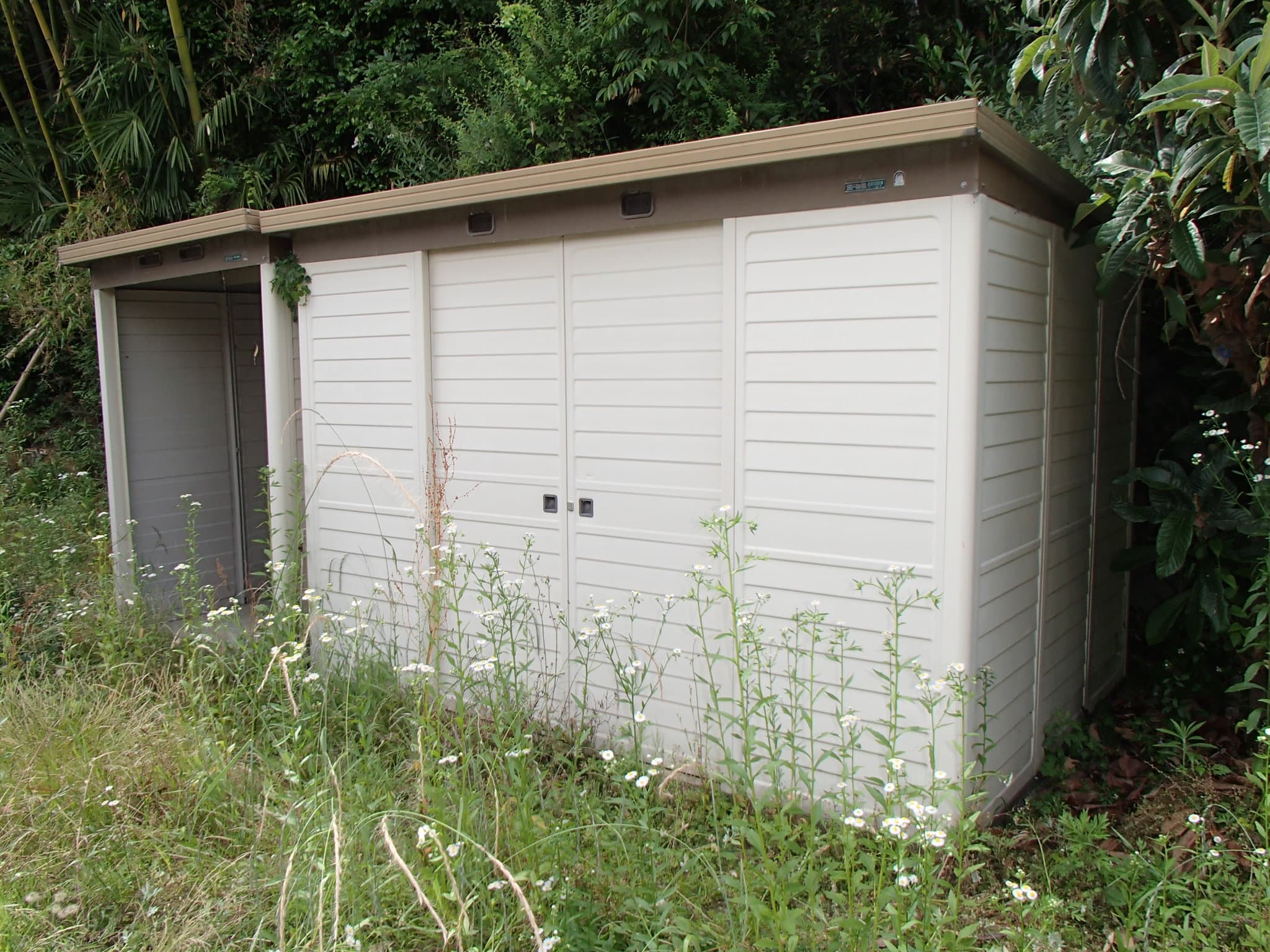 ヨド物置を解体移設@奈良県生駒市 | Shutter-Direct.com